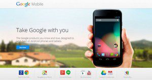 Google Mobile, el sitio que tiene todo para tu celular