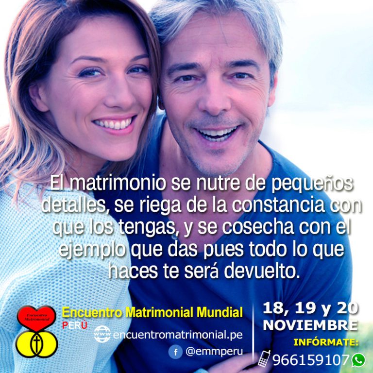 Diseño de Flyers Encuentromatrimonial.pe - Evento Encuentro Matrimonial